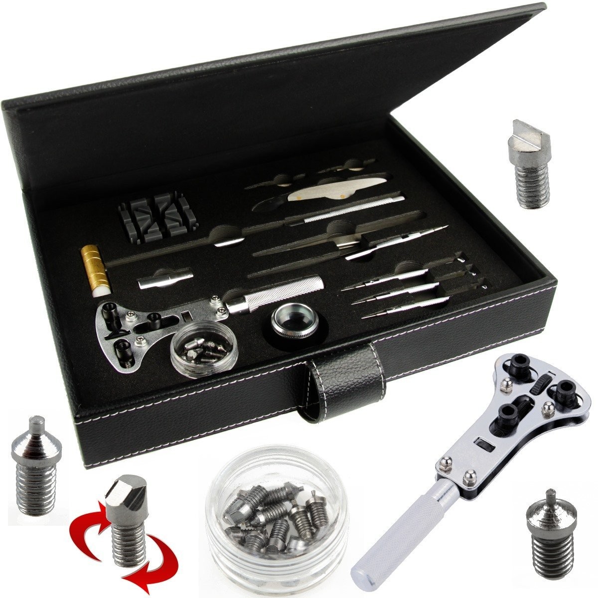 Kit outils d'horlogers S1 DELUXE HORLOGICAL 1 - Petit malette avec ...