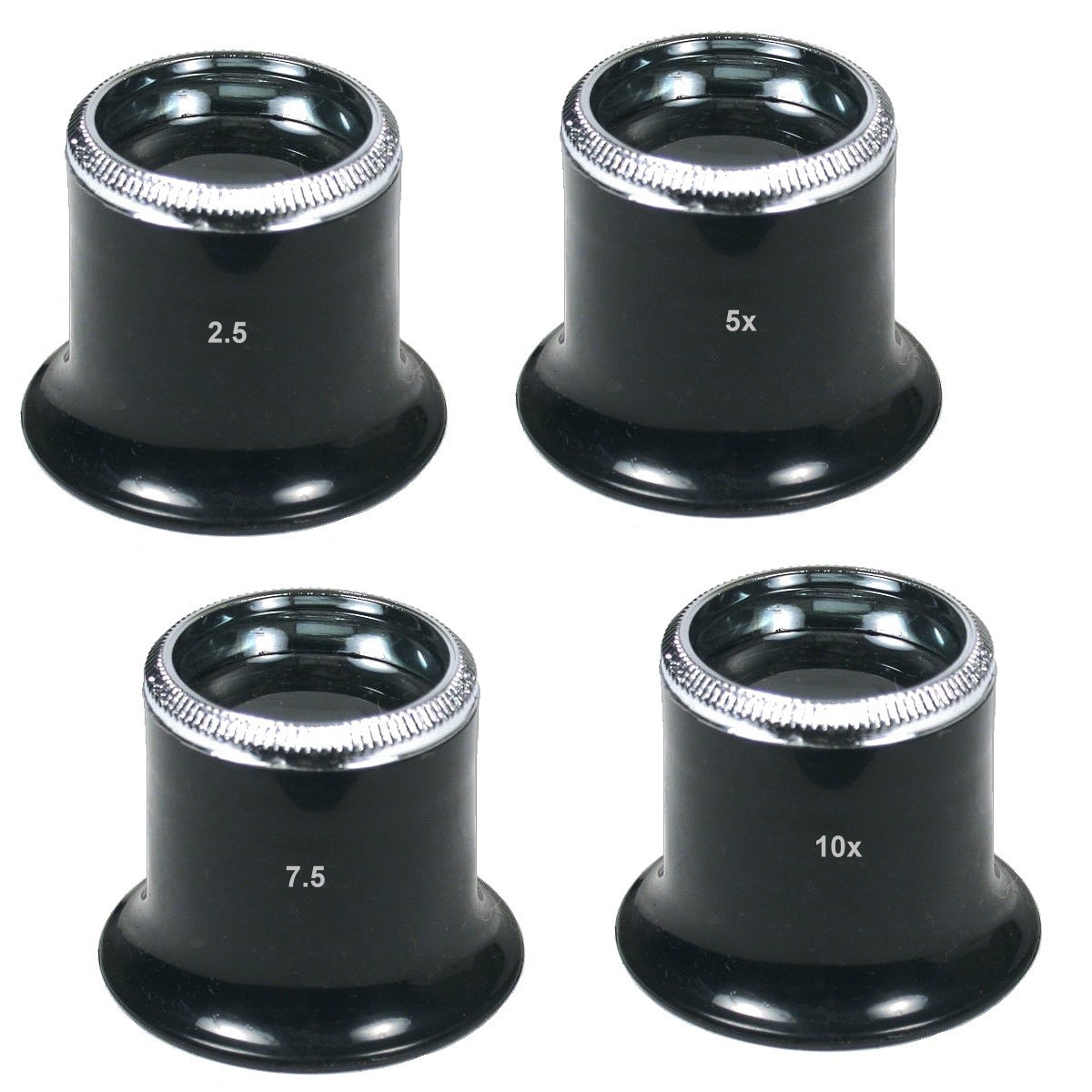 Set de loupes d'horloger SILVER LINE L'ensemble des Loupe d'horloger ...