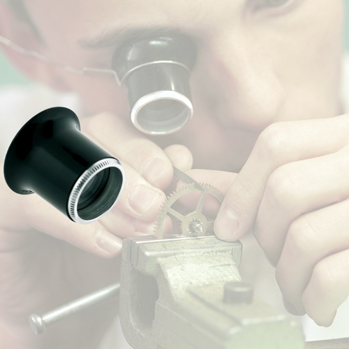 Set de loupes d'horloger SILVER LINE L'ensemble des Loupe d'horloger énumérées