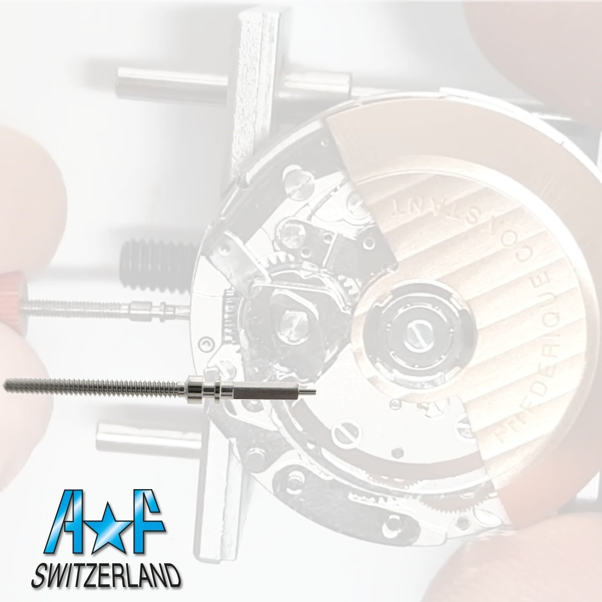 Tige de remontoir pour calibre ETA Valjpux 7750, 7751, 7752, 7753, 7754 ...